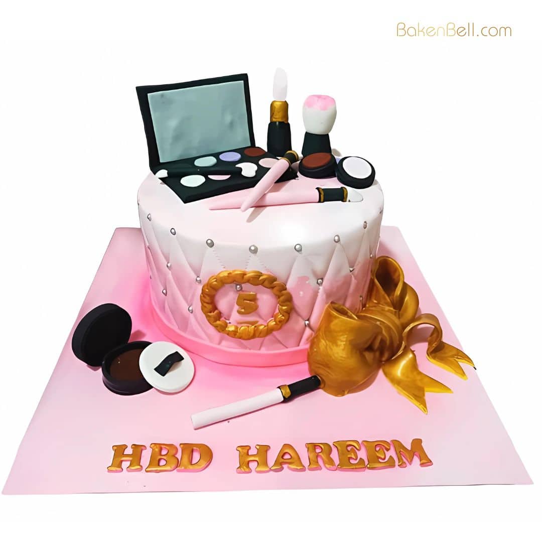 Makeup Kit Cake - Bake n Bell