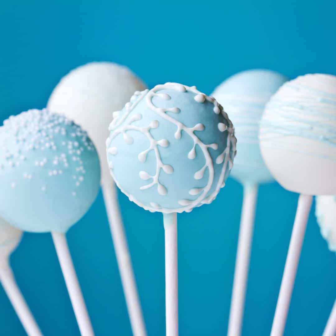 Blue Cake Pops - Bake n Bell